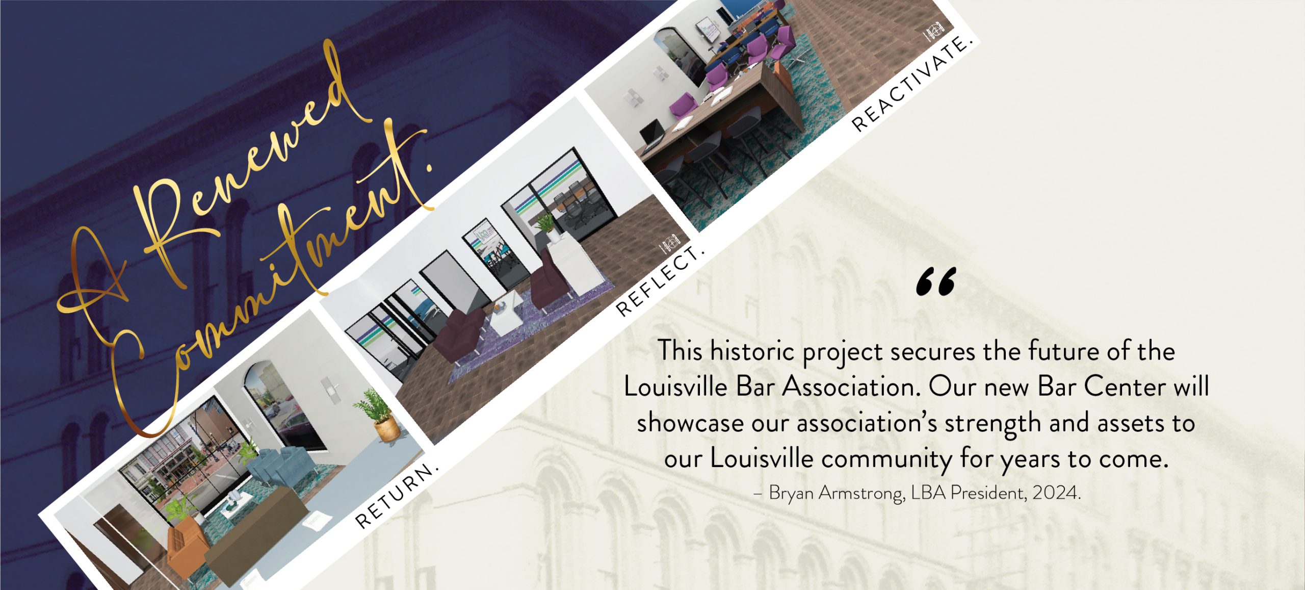Give to the Bar Center - A Renewed Commitment - Louisville Bar Association